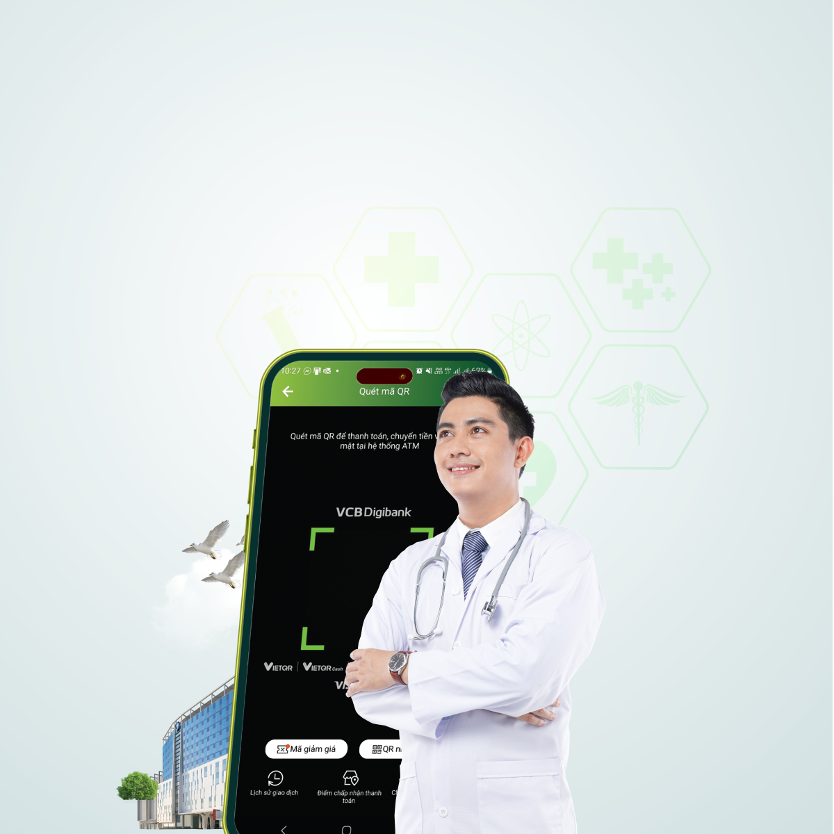 VCB Digibank Revolutionizes Healthcare Payments by QR Code payment at ...