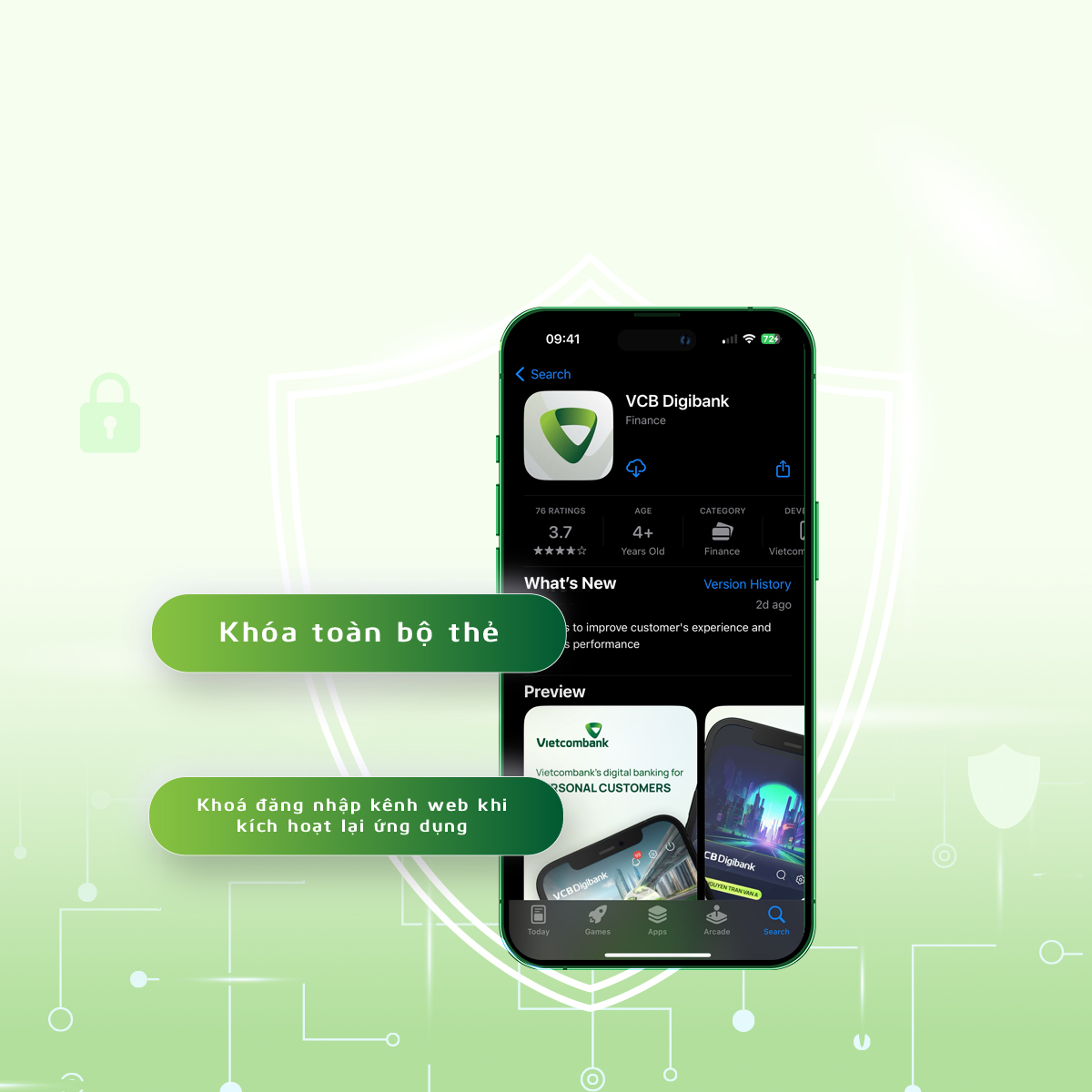 VCB DIGIBANK INTRODUCES NEW FEATURES TO ENHANCE ACCOUNT AND CARD SECURITY