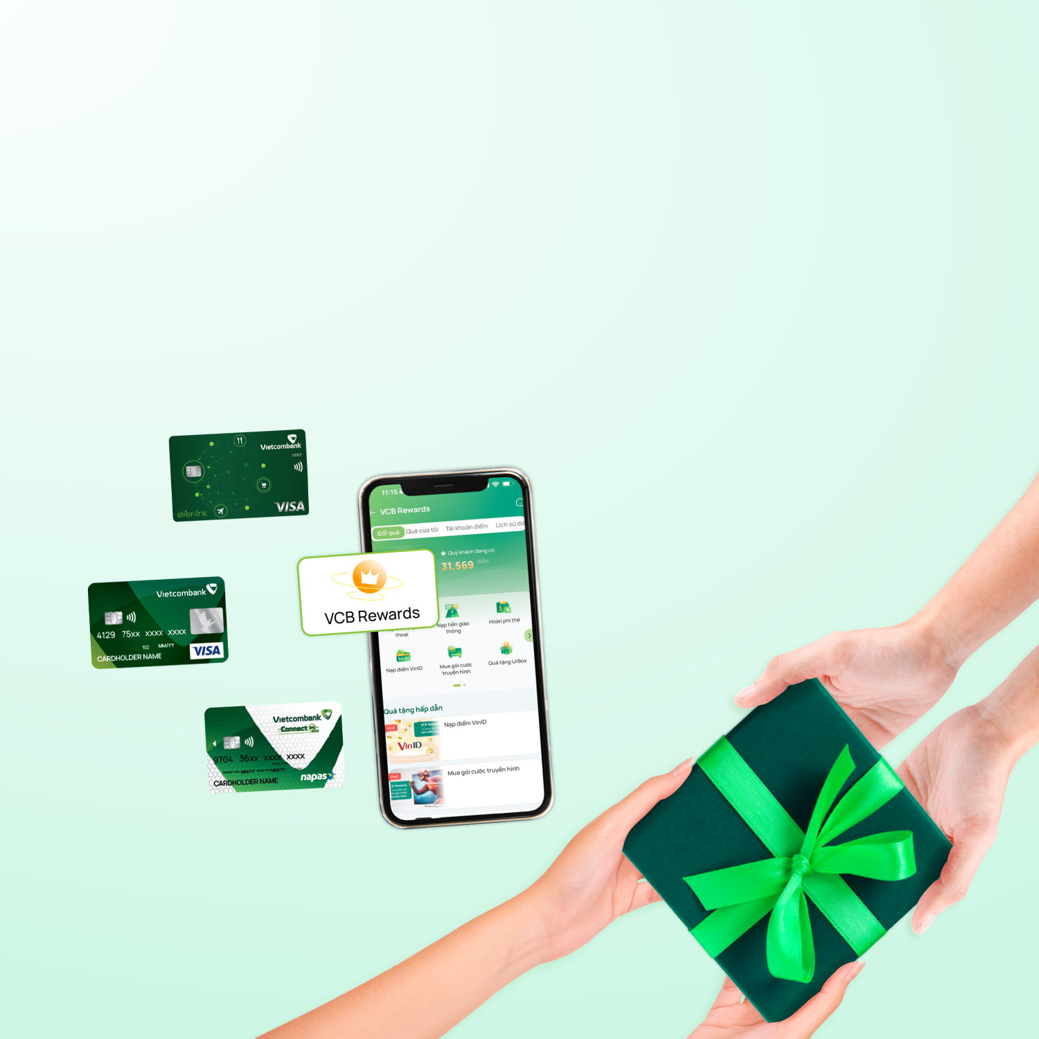 VCB Rewards Program is temporarily discontinued
