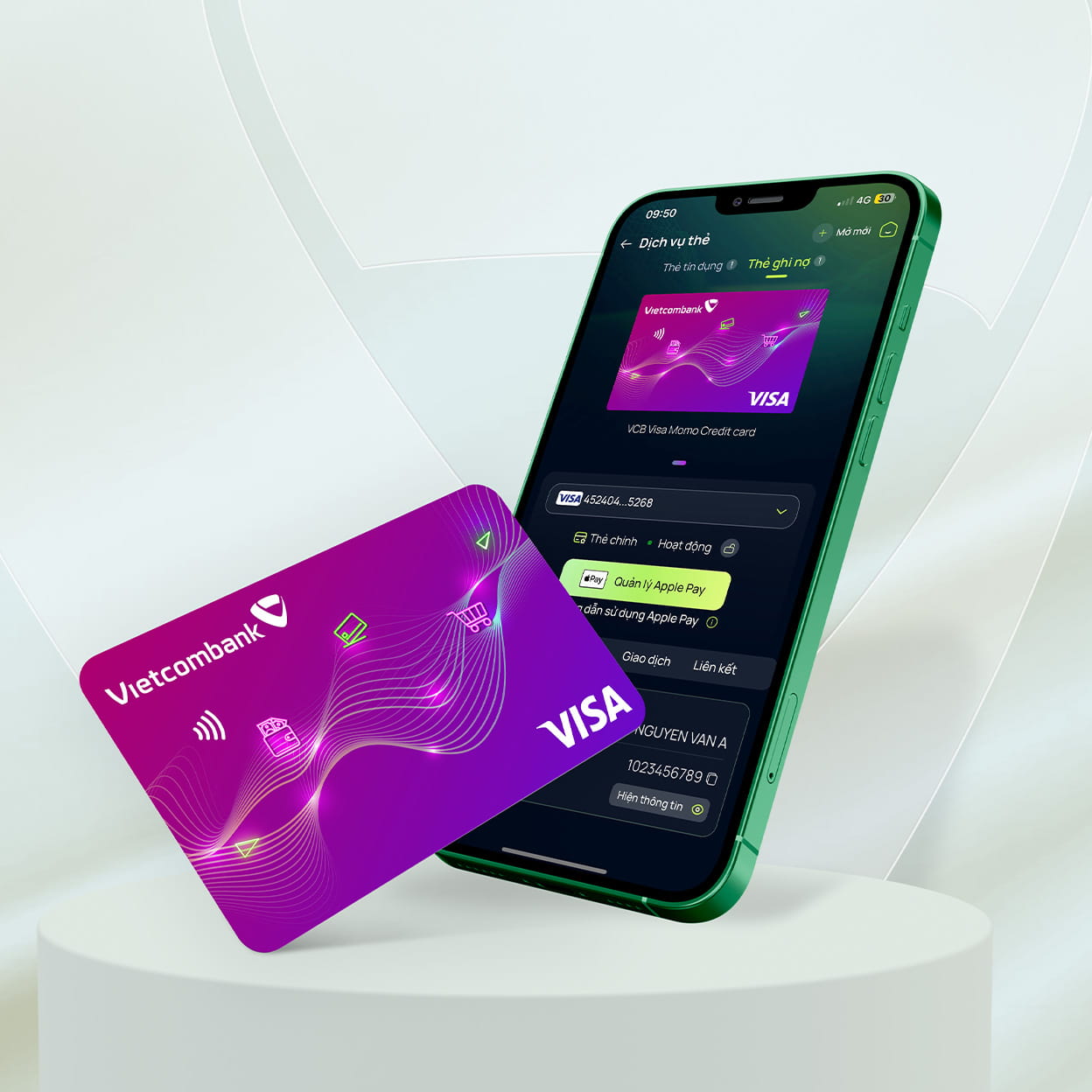 Introducing the Vietcombank Visa Snack: A 100% Online Virtual Credit Card