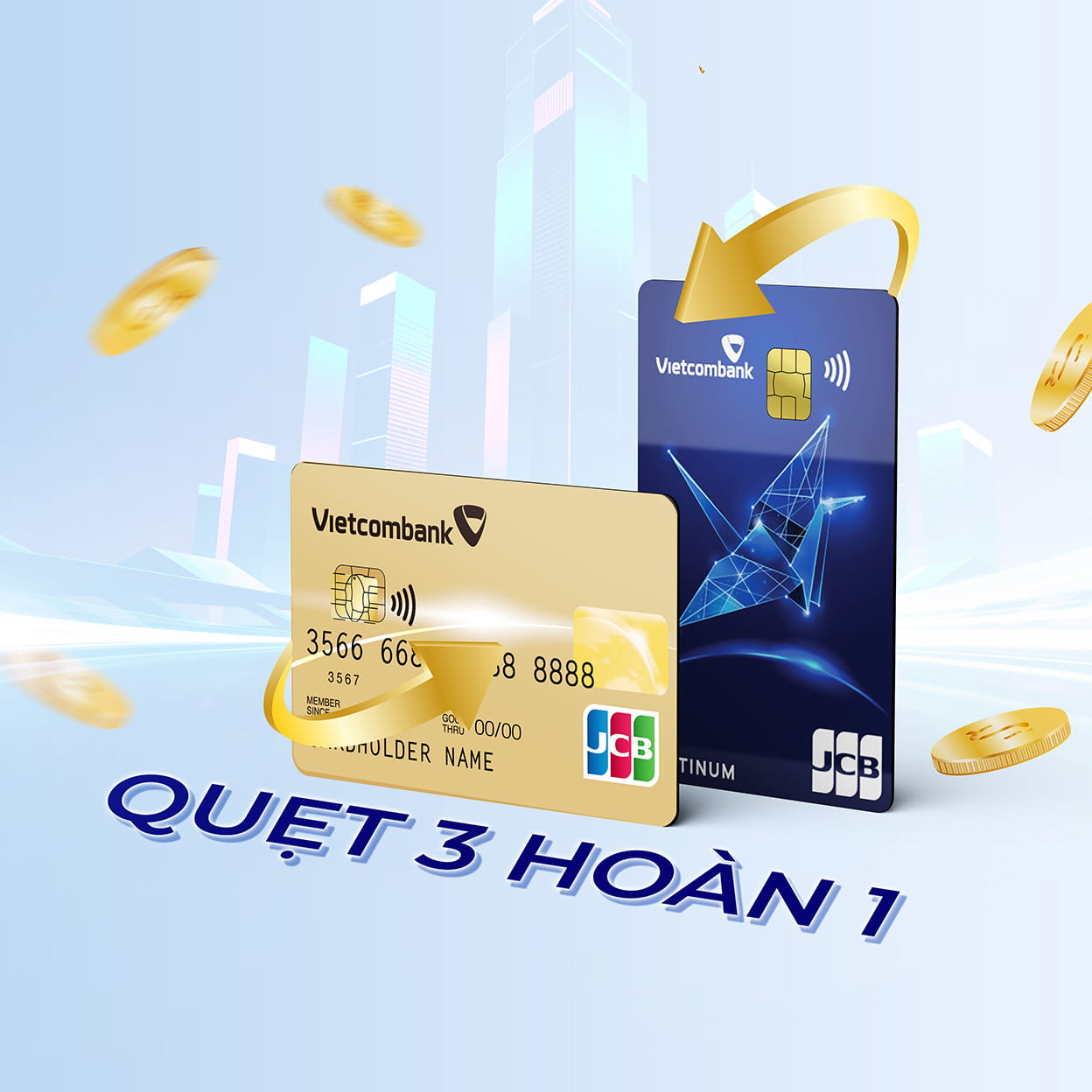Cashback 1,000,000 VND for new Vietcombank JCB cardholder whose ...