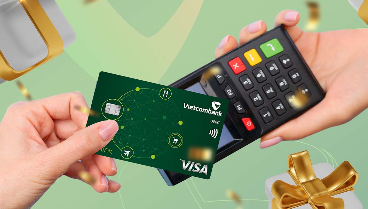 With Vietcombank Visa, receive a promotion of up to 40,000 VND when ...