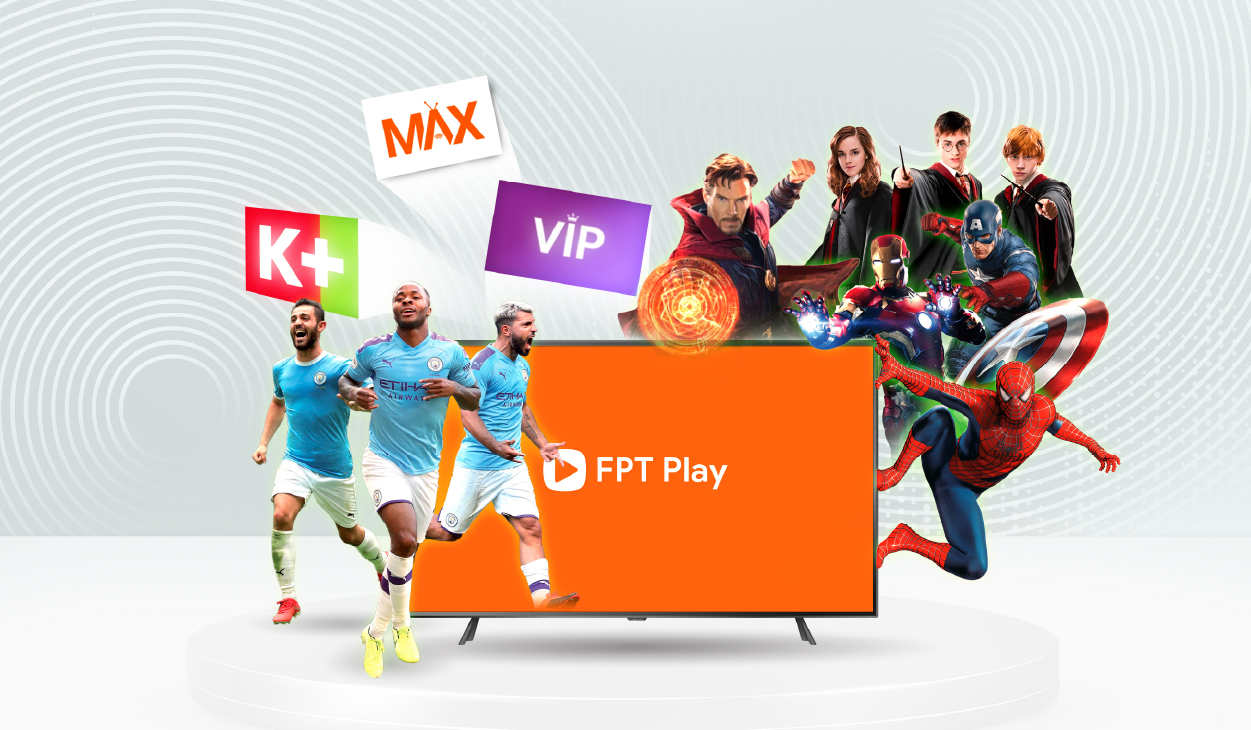 Ưu đãi giảm đến 100.000 VND khi mua các gói VIP, MAX, K của FPT Play ...