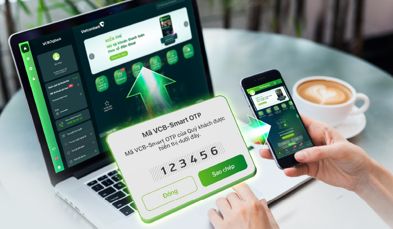 Vietcombank ra mắt phiên bản Smart OTP hợp nhất, xác thực cho tất cả ...