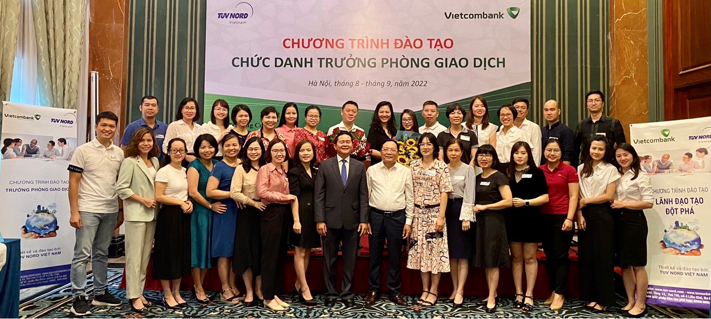 Trường Đào tạo và Phát triển nguồn nhân lực Vietcombank tổ chức chương trình ‘’Đào tạo chức danh ...